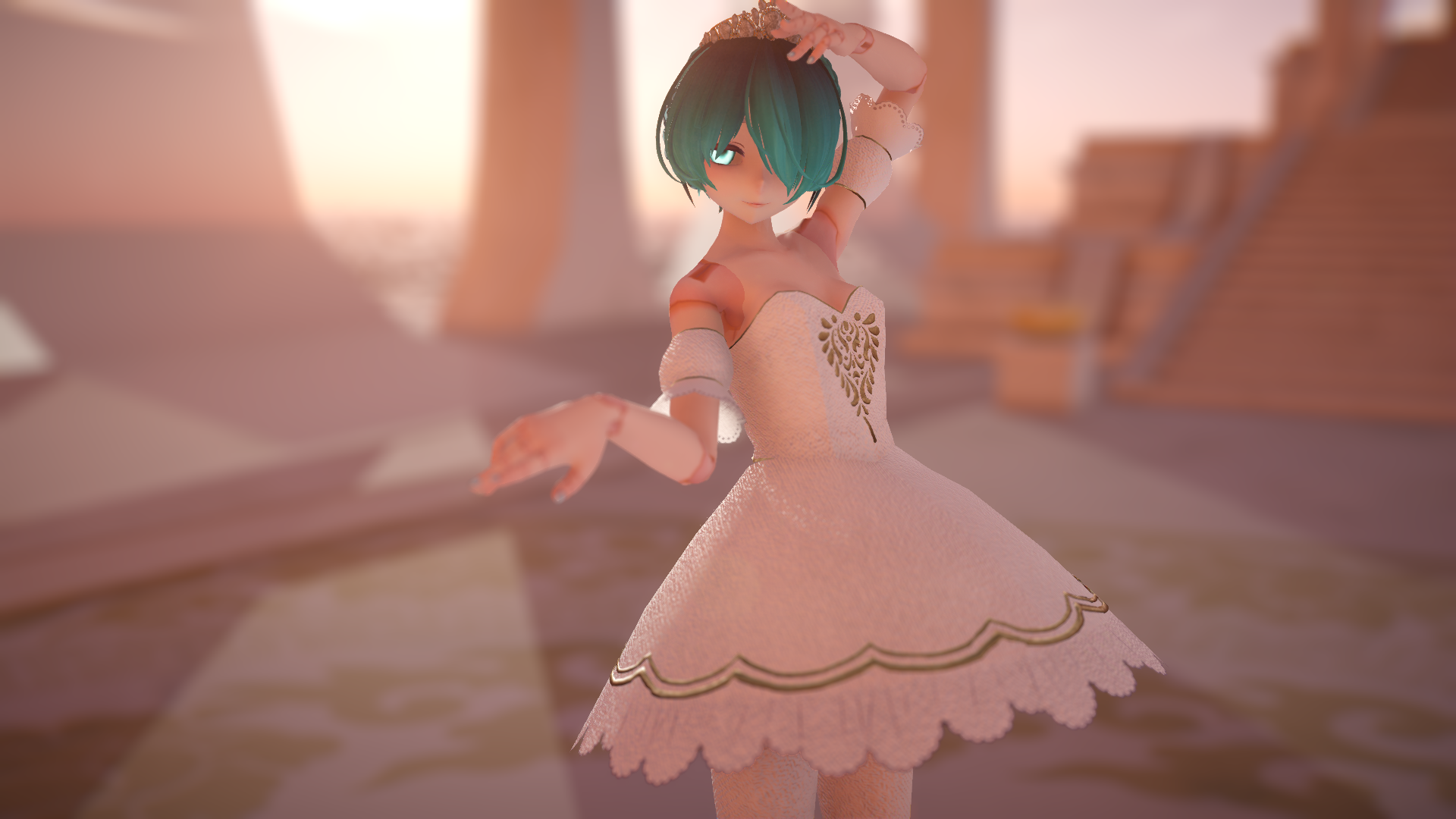 Doll Ballet Princess Miku Model DL by ThoughtlessMindYT on DeviantArt