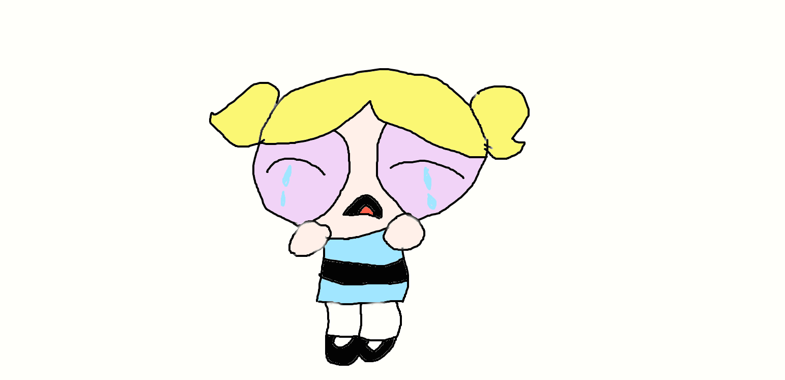 Bubbles Crying by RainbowUnicornAllie on DeviantArt