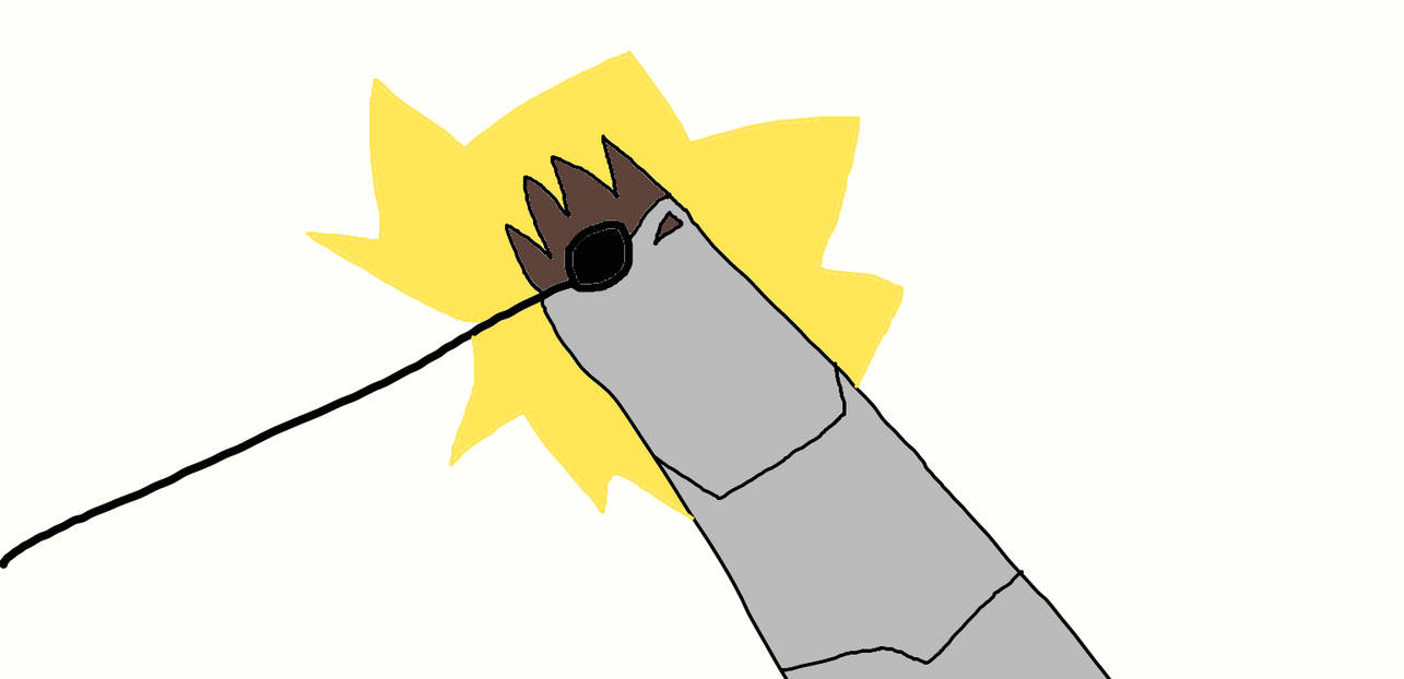 Paintbrush High Fives Badgerclops by RainbowUnicornAllie on DeviantArt