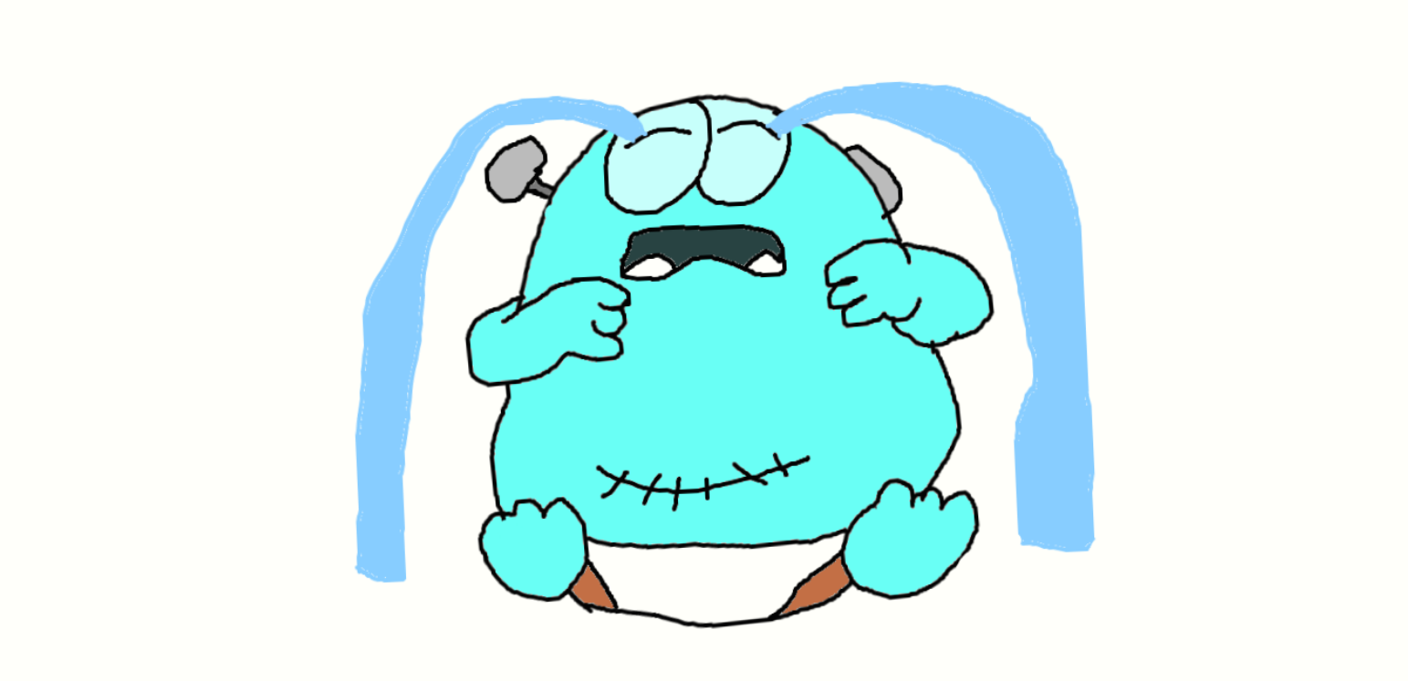 Frankie Crying by RainbowUnicornAllie on DeviantArt