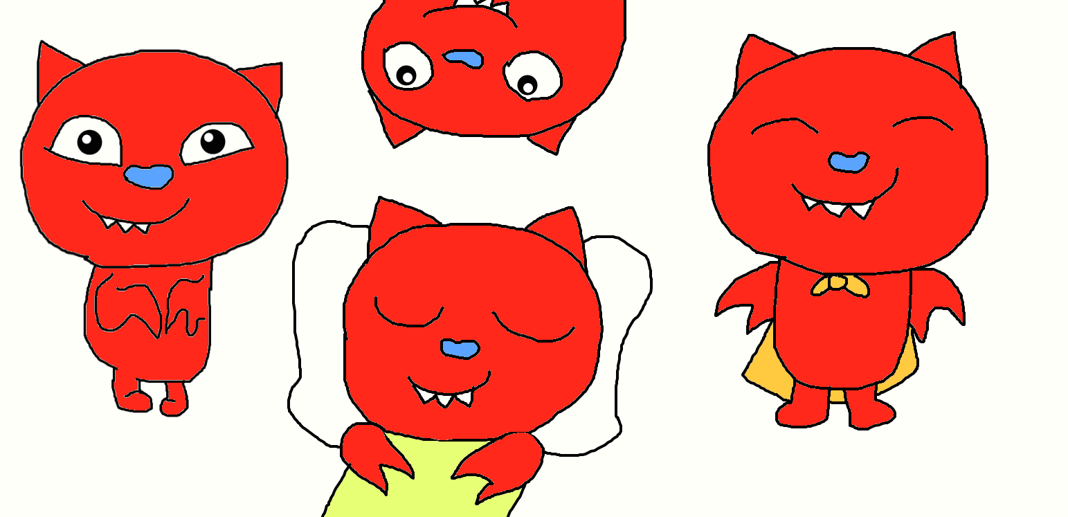 Uglydolls Lucky Bat Doodles by RainbowUnicornAllie on DeviantArt