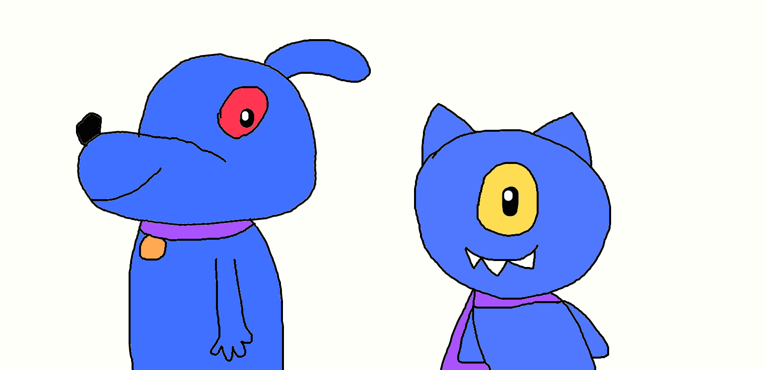 Naarky and Uglydog Swiched A Collar And Cape by RainbowUnicornAllie on ...