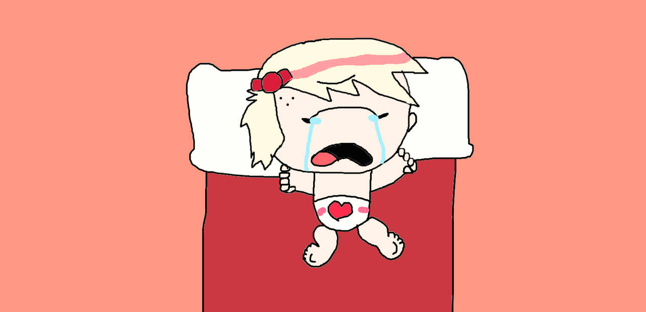 Peach Bomb Crying For Her Mommy by RainbowUnicornAllie on DeviantArt