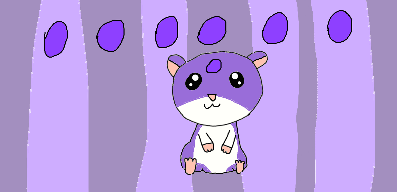 Grape Hamster by RainbowUnicornAllie on DeviantArt