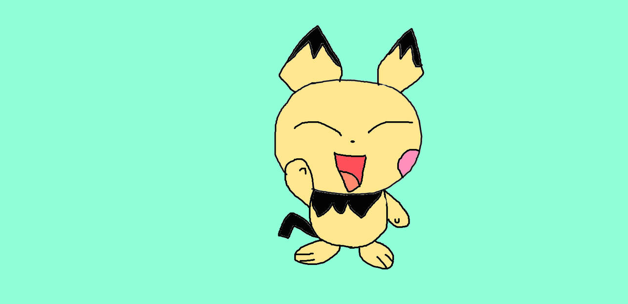 Pichu by RainbowUnicornAllie on DeviantArt