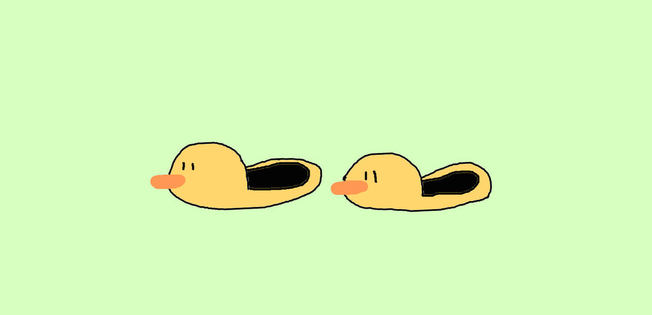 Lucky Ducky Slippers For Mao Mao by RainbowUnicornAllie on DeviantArt