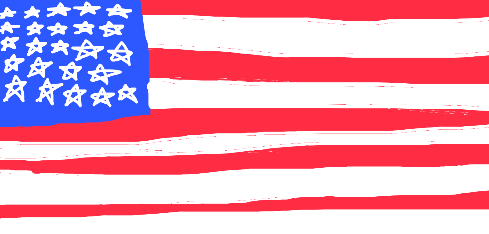 American Flag by RainbowUnicornAllie on DeviantArt