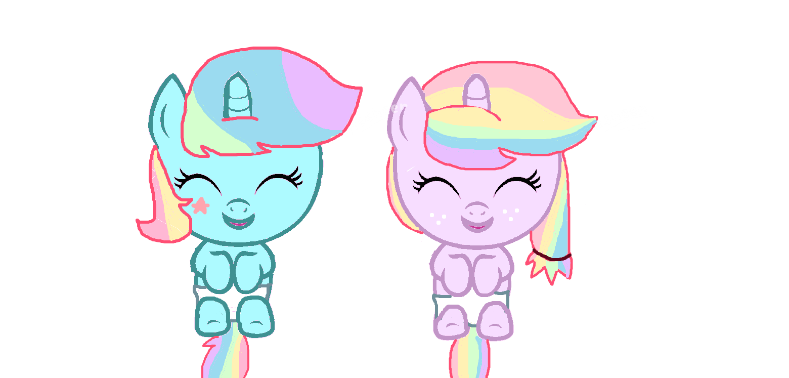 Baby CandyPop And PopStar by RainbowUnicornAllie on DeviantArt
