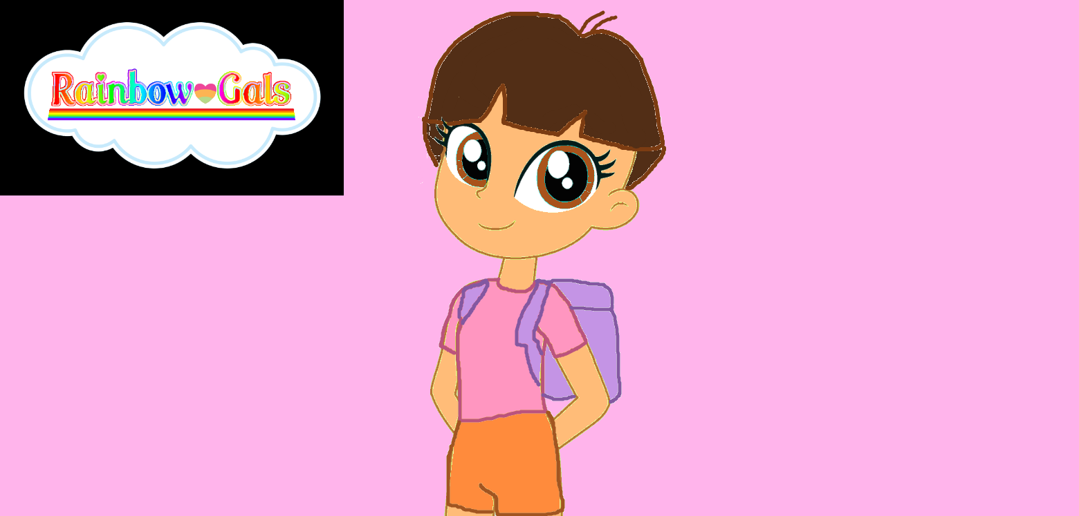 Rainbow Gals: Dora by RainbowUnicornAllie on DeviantArt