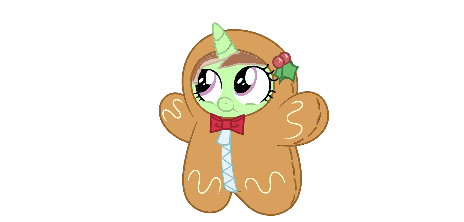 Limey The Gingerbread Pony by RainbowUnicornAllie on DeviantArt