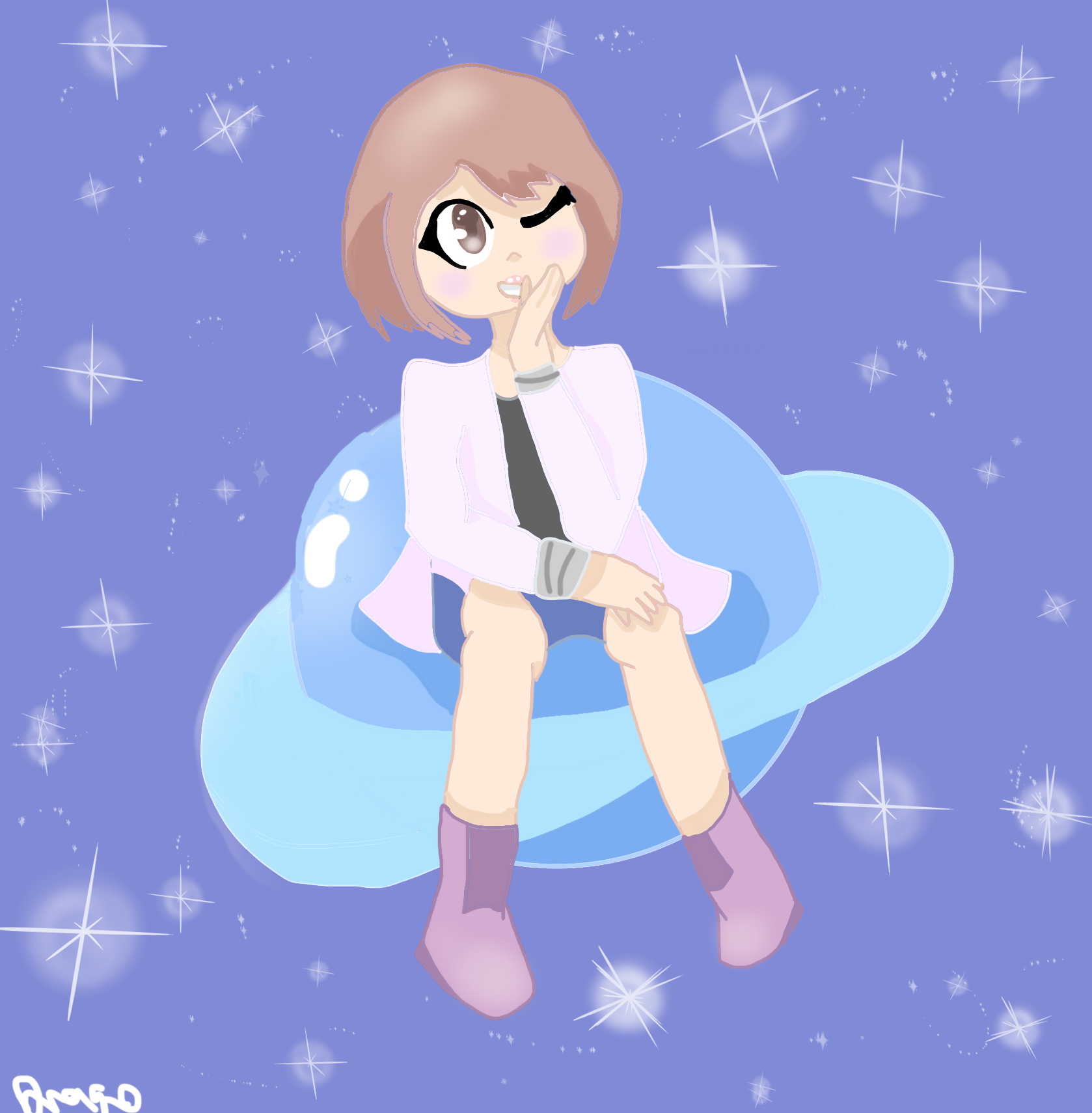 Uraraka- My Space by dragodragonartz on DeviantArt