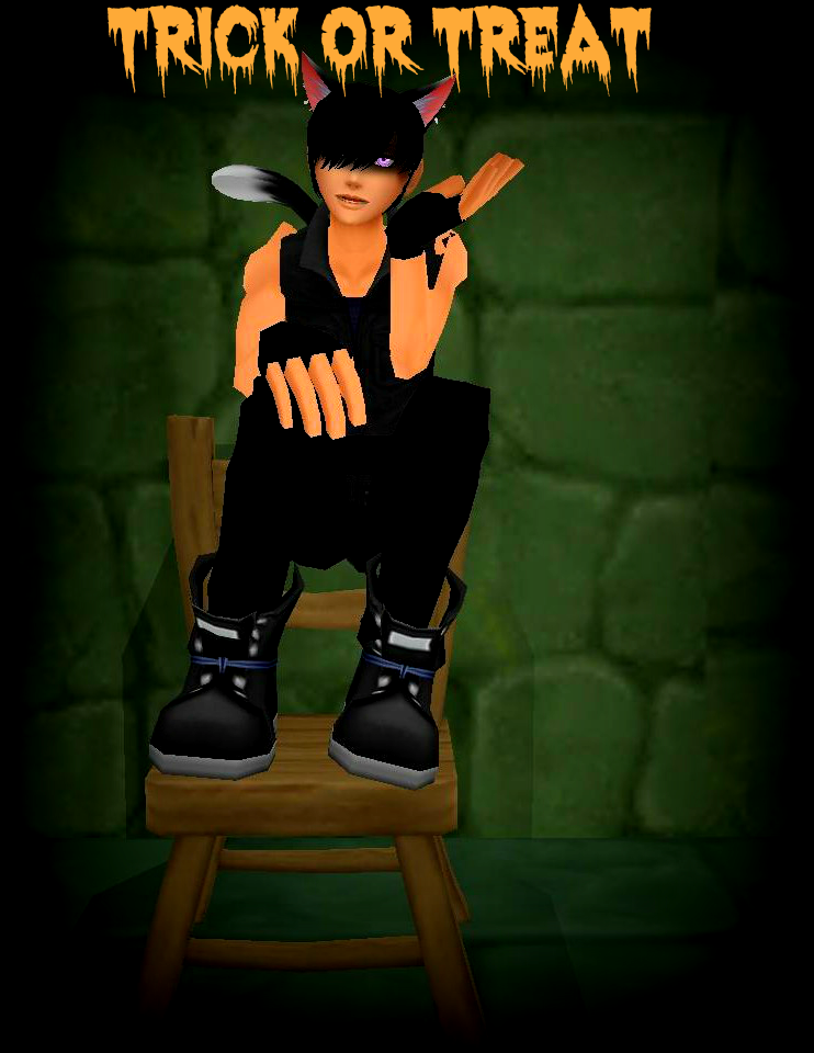 :: Vile Halloween (Black Cat) :: by AngrysArtStudio on DeviantArt