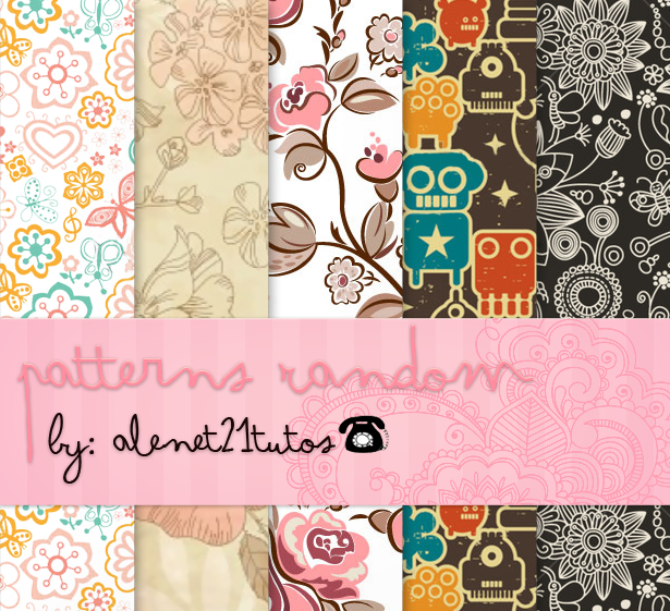 patterns Random Vintage by alenet21tutos on DeviantArt