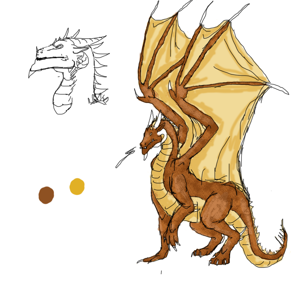 Dragon Character Reference by Endrascality on DeviantArt