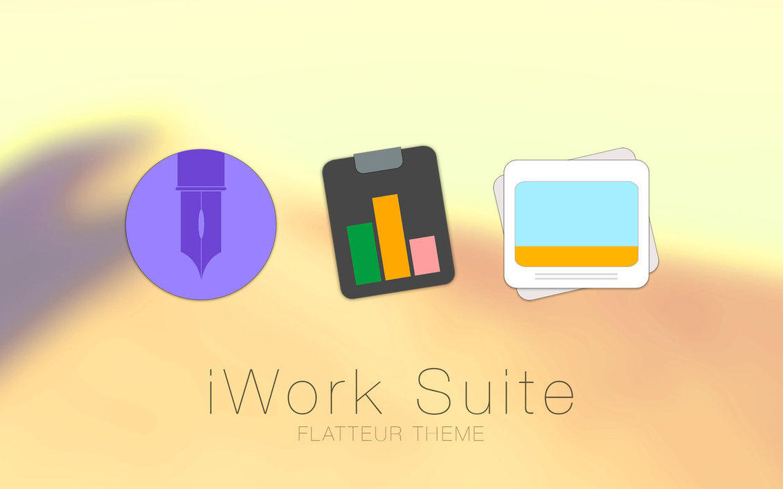 iWork Suite - Icon Pack (Flatteur Theme) by John-Ferrara on DeviantArt