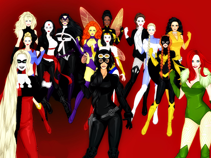 Disney Princess in DC Universe(Upgrade) by SharonQuinn on DeviantArt