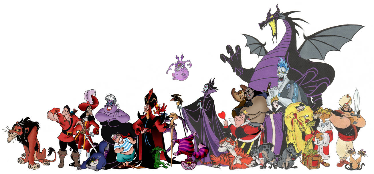 Disney Villians by RevGabe69 on DeviantArt