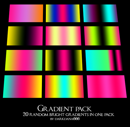 Gradient pack by darkdana666 on DeviantArt