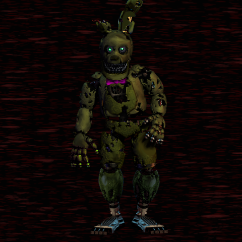 nightmare springbonnie/springtrap by E-phyco on DeviantArt