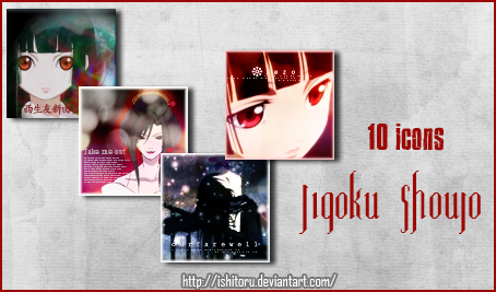 Jigoku Shoujo icons by Ishitoru on DeviantArt