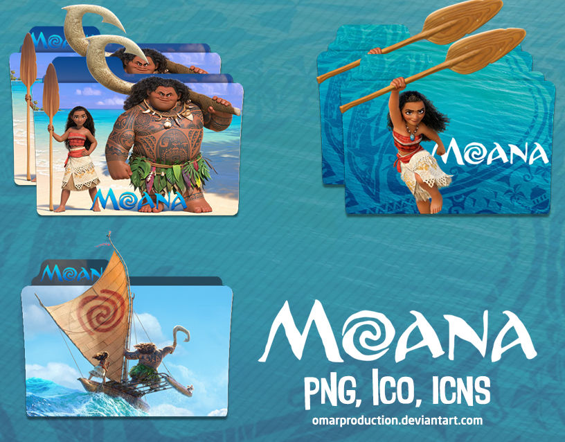 Disney's Moana - Folder Icons by Omarproduction on DeviantArt