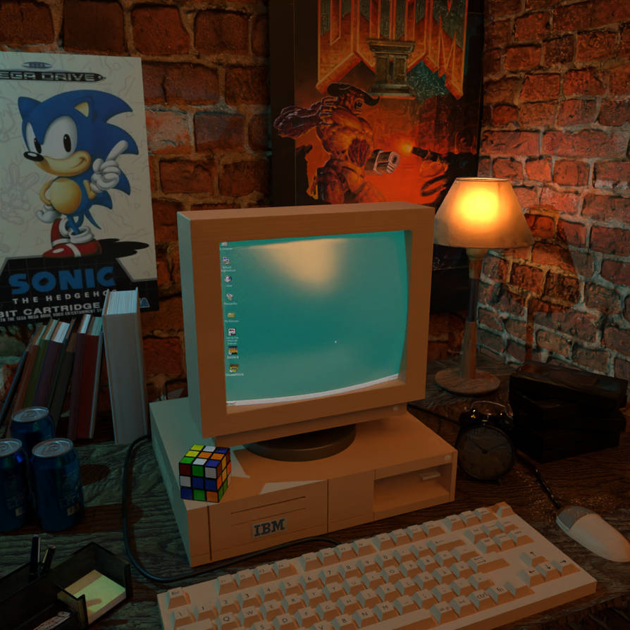 90s Computer by Dakral on DeviantArt