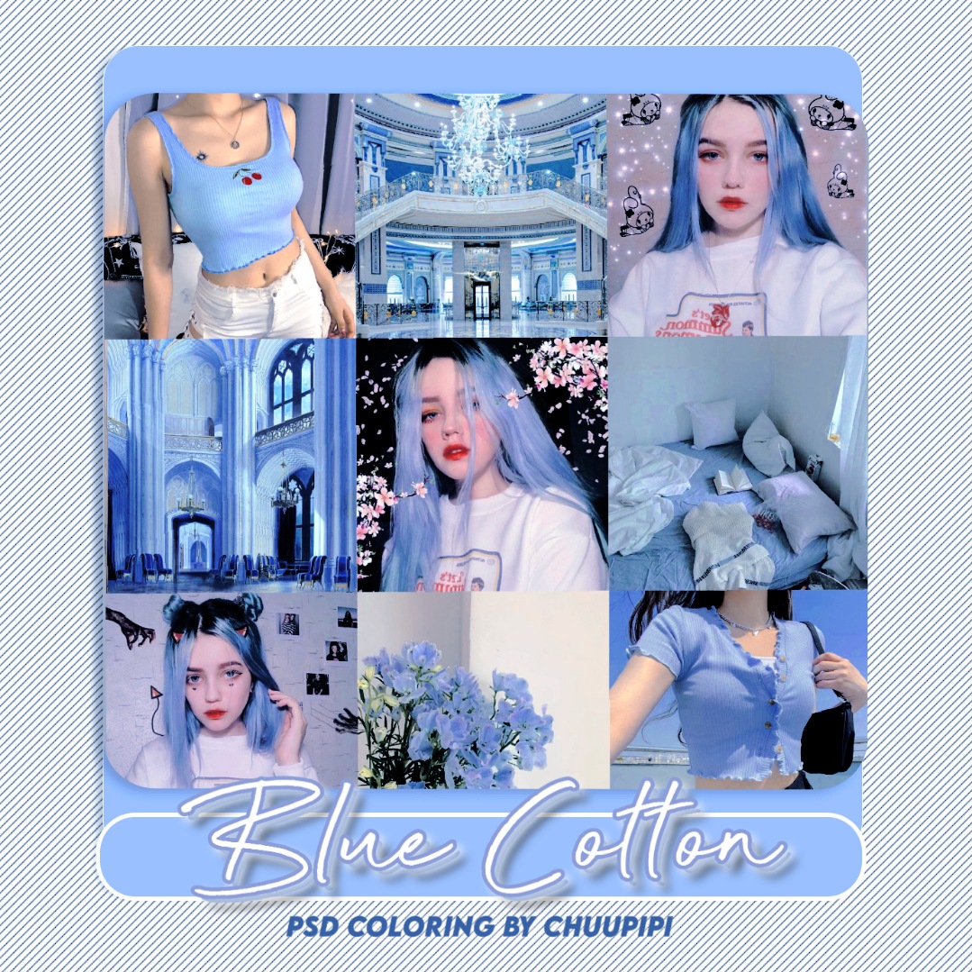 PSD Coloring Blue Cotton by Chuupipi by Chuupipi on DeviantArt