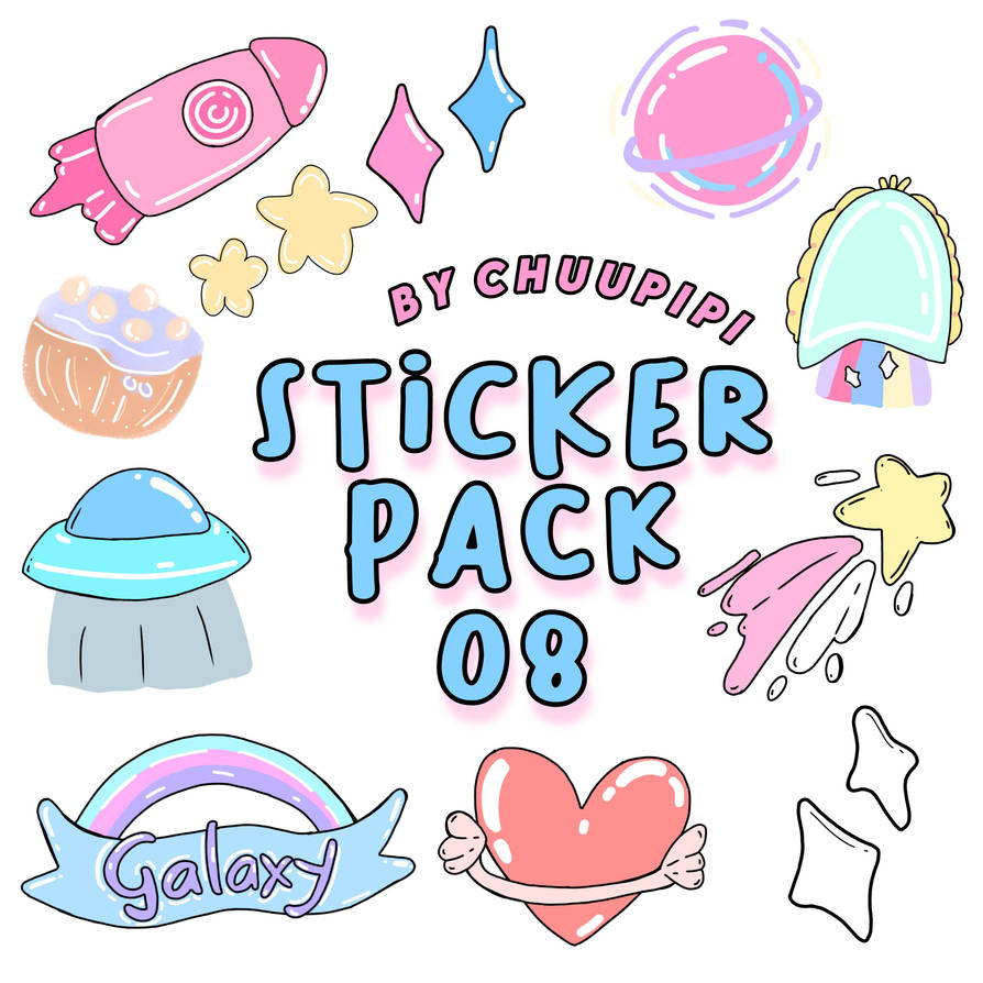 Sticker Pack 08 by Chuupipi by Chuupipi on DeviantArt