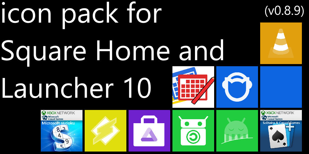 icon pack for Square Home and Launcher 10 (v0.8.9) by Ikkqq on DeviantArt