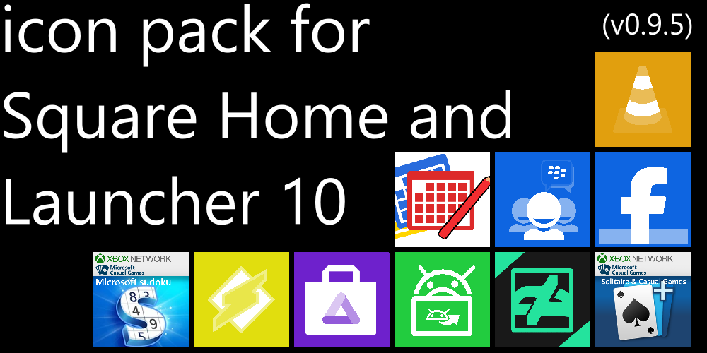 icon pack for Square Home and Launcher 10 (v0.9.5) by Ikkqq on DeviantArt