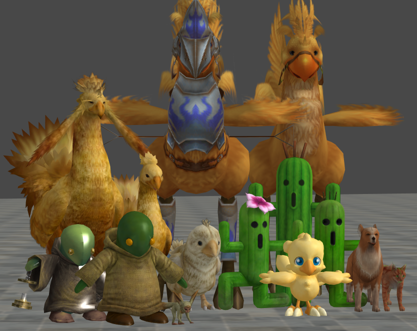 xnalara final fantasy randoms by twinlightownz on DeviantArt