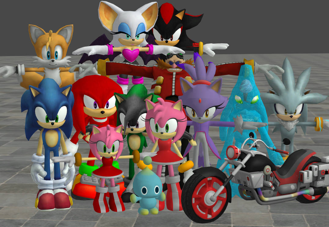 xnalara sonic models by twinlightownz on DeviantArt