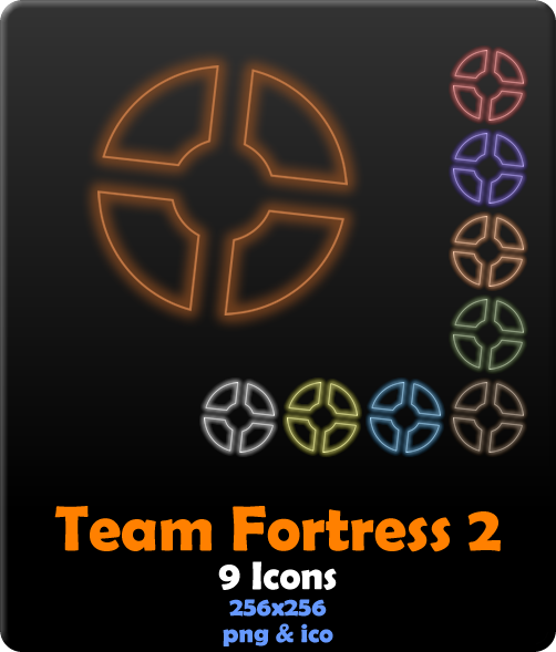 Team Fortress 2 Neon Icons by hackcypher on DeviantArt