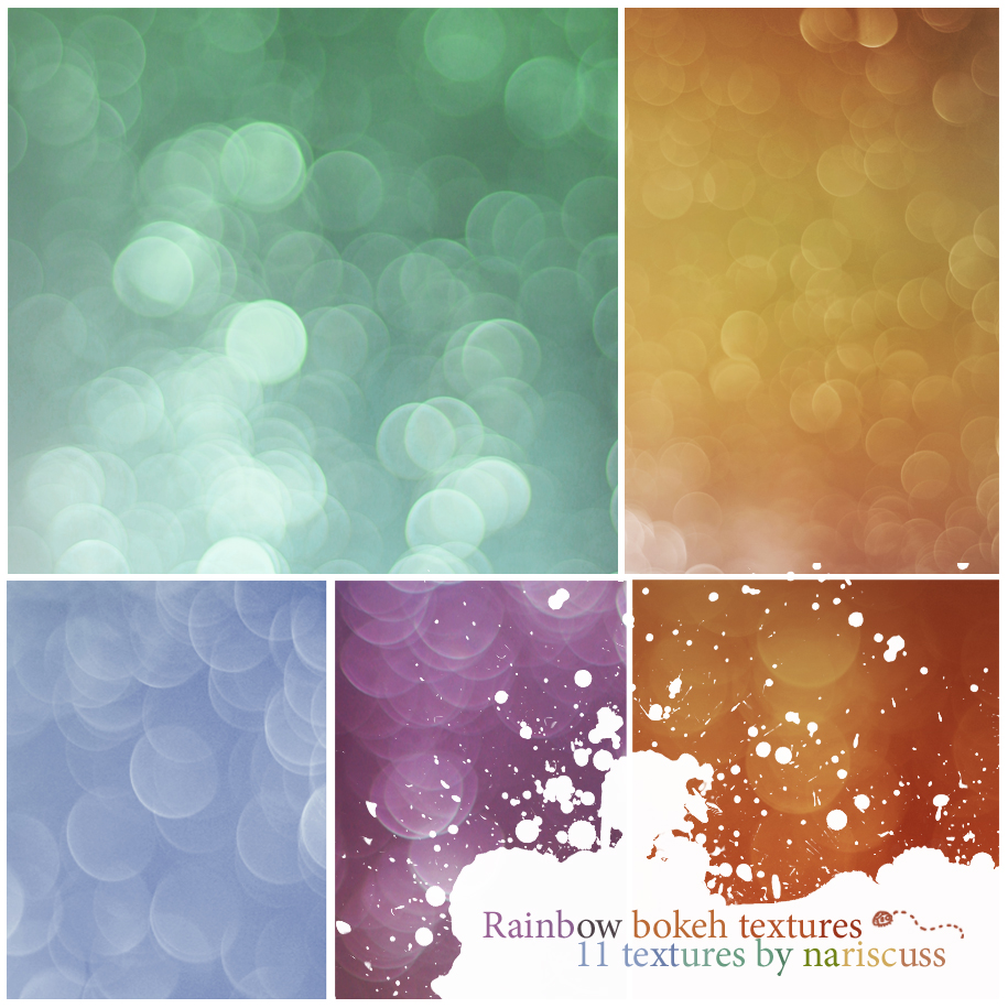 Rainbow Bokeh Textures by Nariscuss on DeviantArt