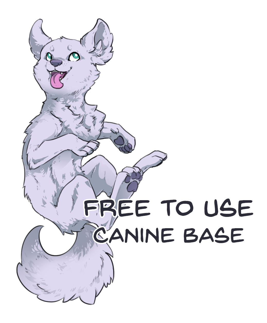 Free to Use Canine Base by rejamrejam on DeviantArt