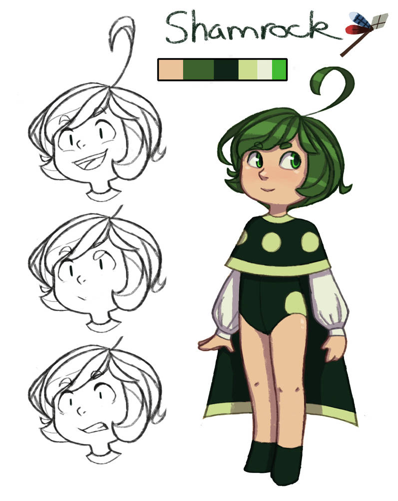 Shamrock Ref by TheZodiacLord on DeviantArt