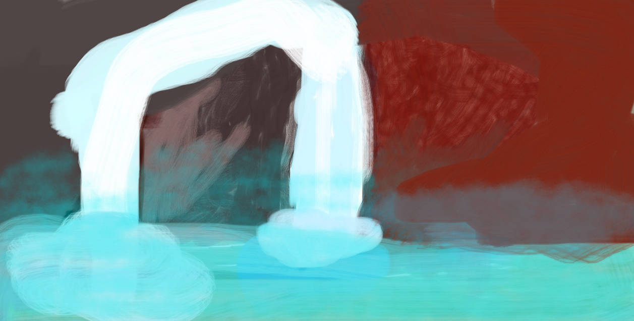 Two Sided Waterfall by Artmaster567 on DeviantArt