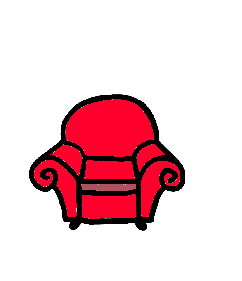 Red Thinking Chair