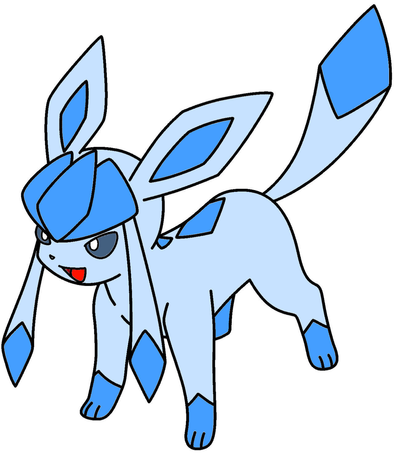 Glaceon (ice type) by Mysteryguy21 on DeviantArt