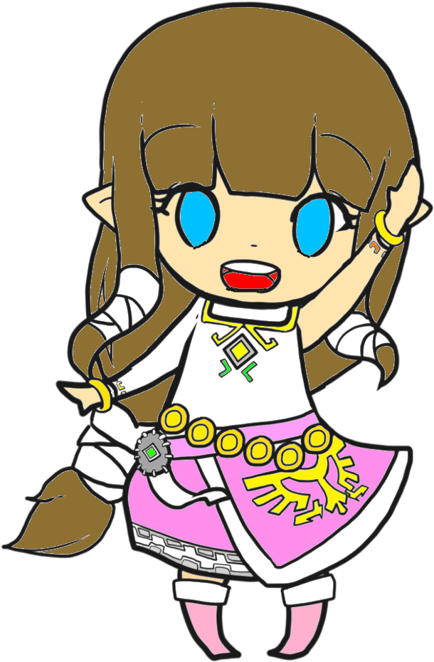 Zelda kid version by Mysteryguy21 on DeviantArt
