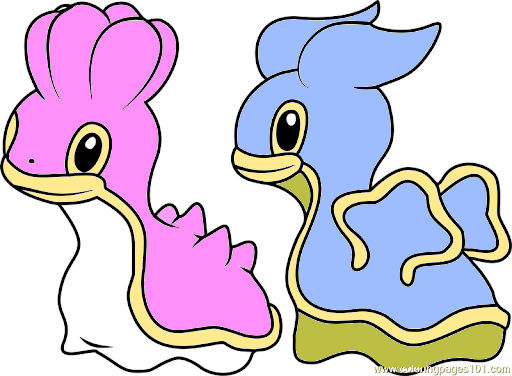 Shellos (pink and blue) by Mysteryguy21 on DeviantArt
