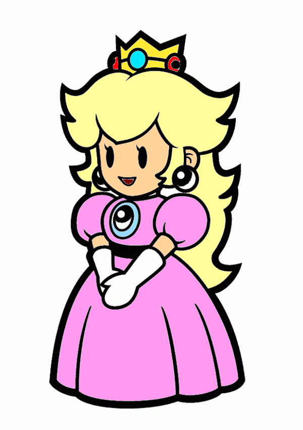 Paper princess peach 2 by Mysteryguy21 on DeviantArt
