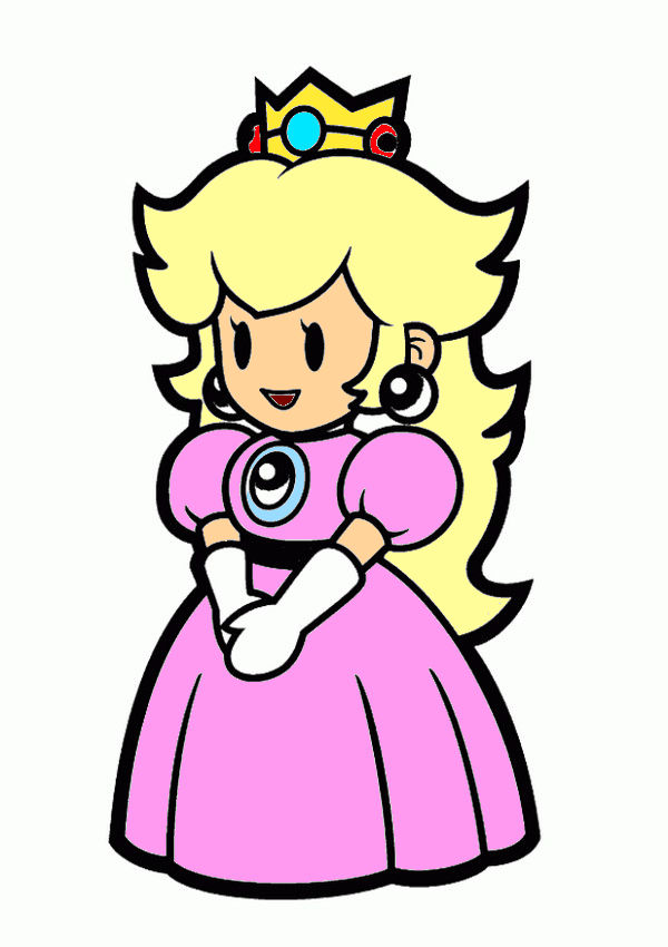 Paper princess peach 2 by Mysteryguy21 on DeviantArt