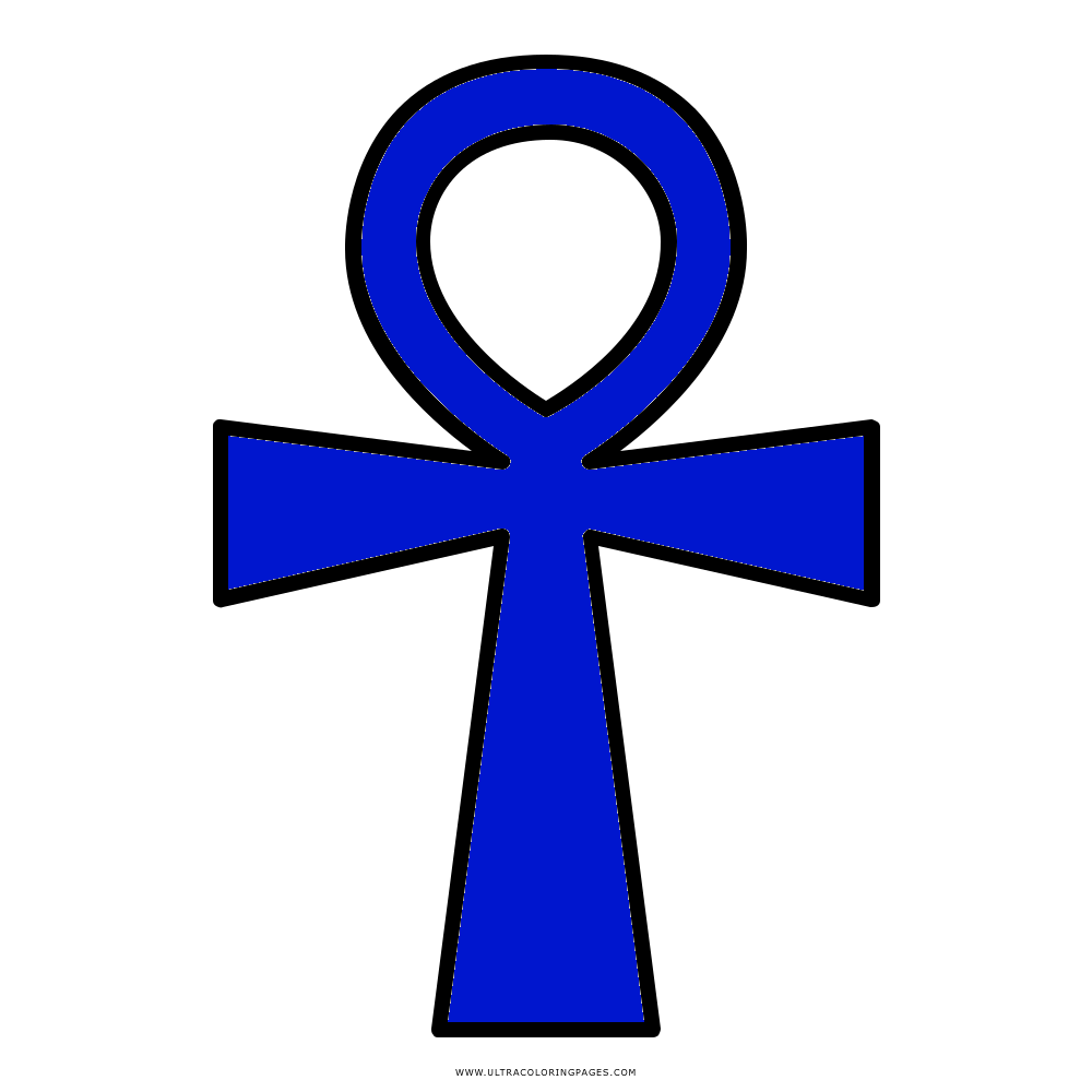 Blue ankh by Mysteryguy21 on DeviantArt