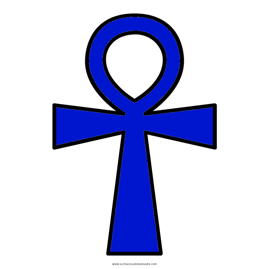 Blue ankh by Mysteryguy21 on DeviantArt