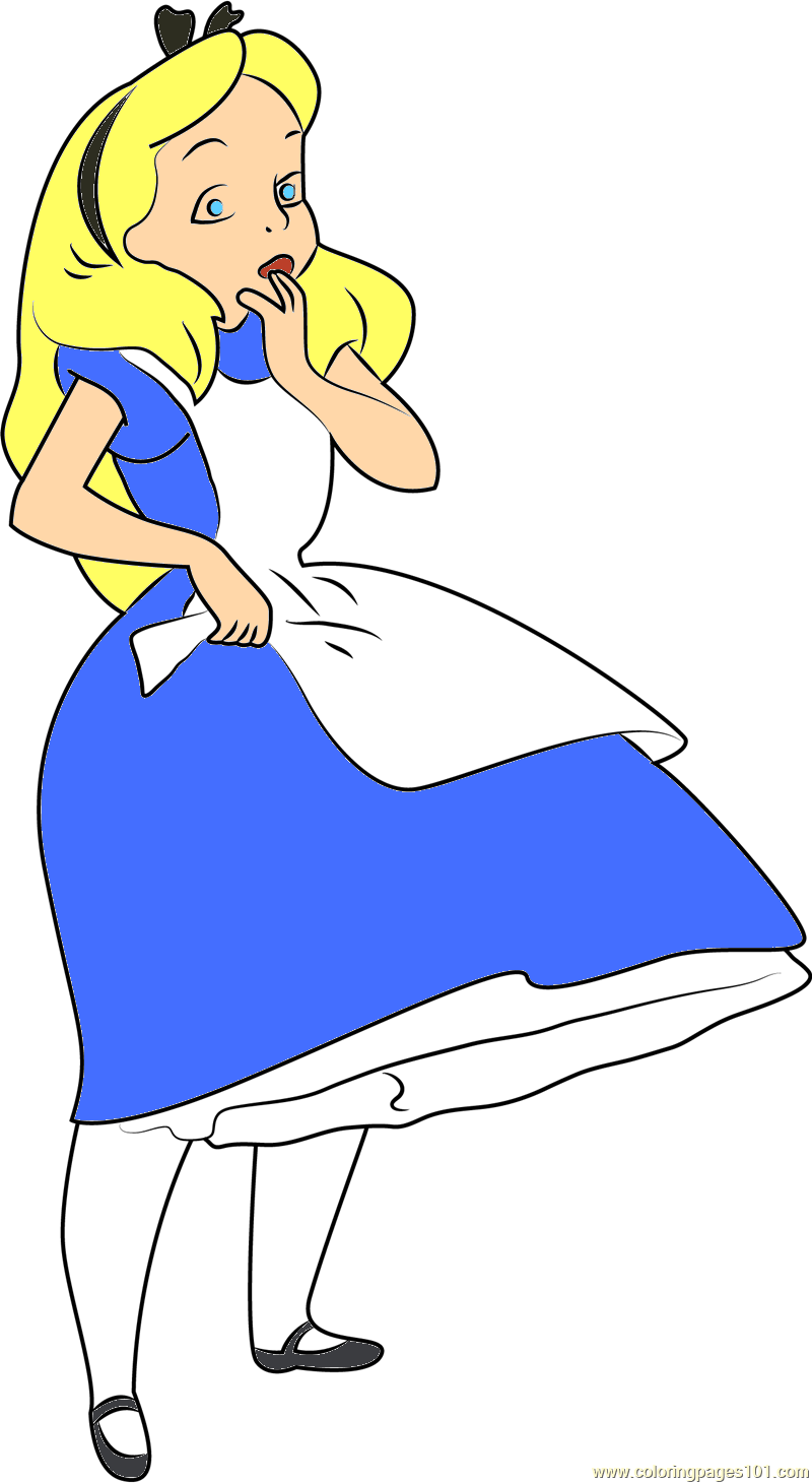 Alice startled by Mysteryguy21 on DeviantArt