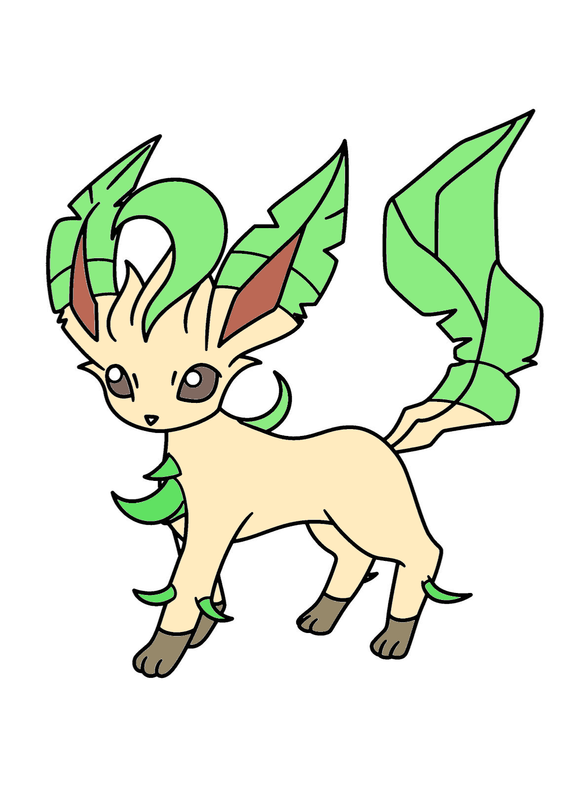 Leafeon by Mysteryguy21 on DeviantArt
