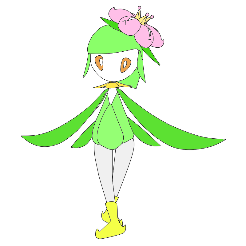 Hisui lilligant by Mysteryguy21 on DeviantArt