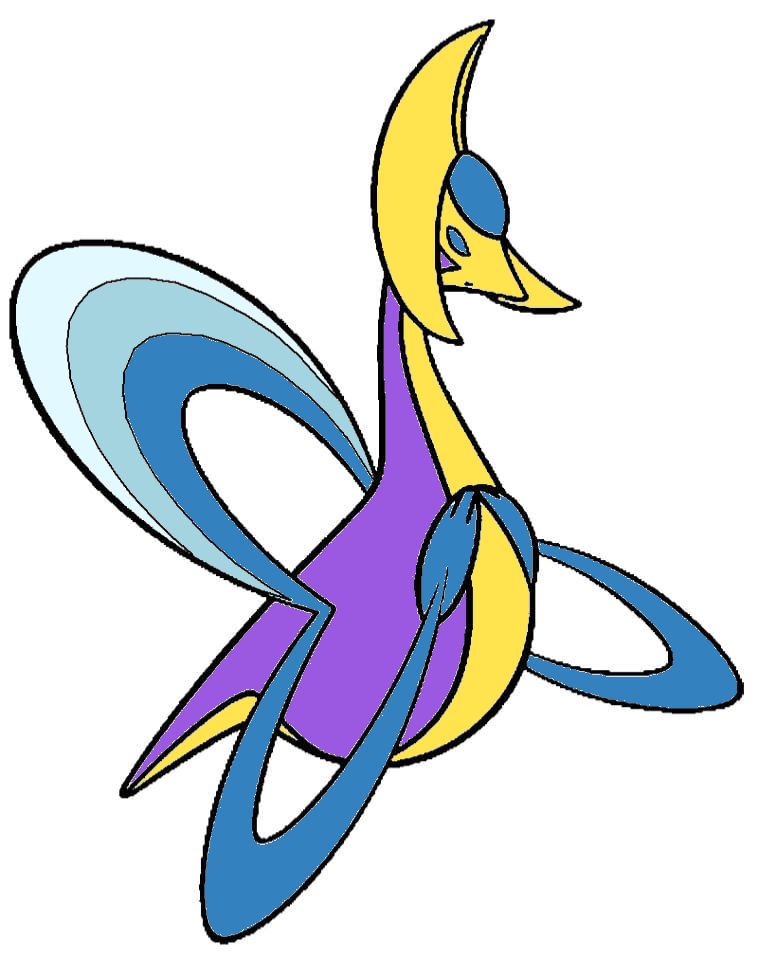 Shiny Cresselia by Mysteryguy21 on DeviantArt