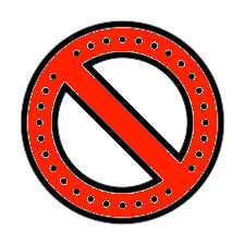 A prohibition sign by Mysteryguy21 on DeviantArt